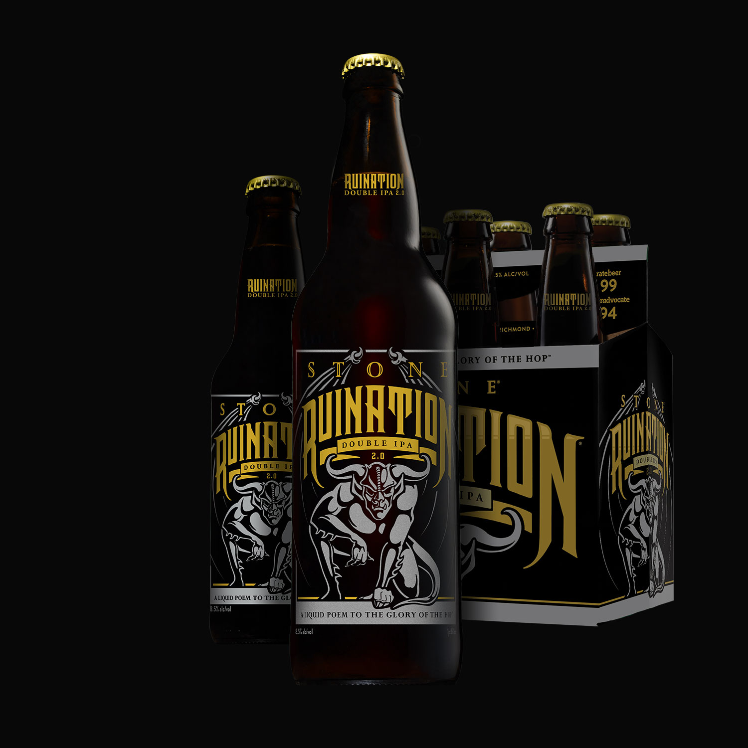 Stone Ruination Double IPA 2.0 | Stone Brewing
