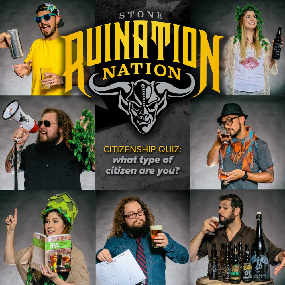 Stone Ruination Nation | Celebration of Bold IPAs Stone Ruination Nation | Celebration of Bold IPAs
